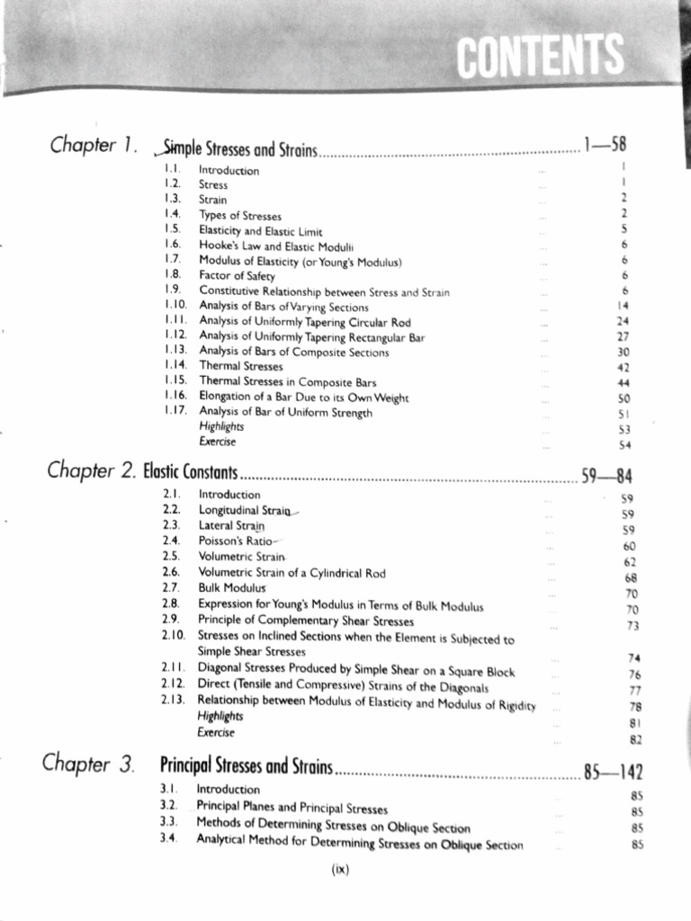 Som Contents Bansal | PDF | Bending | Beam (Structure)