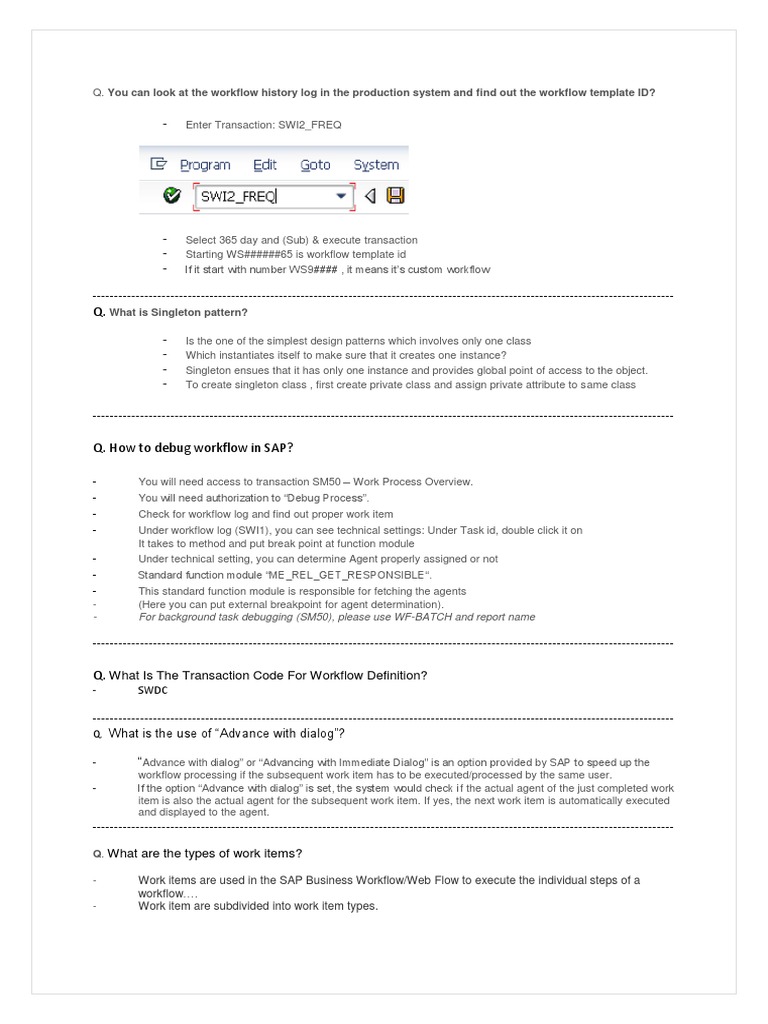 ABAP Technical Questions | PDF | Programming | Computer Program