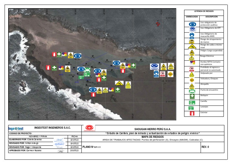 Mapa de Riesgos | PDF | La seguridad | Seguridad y salud ocupacional