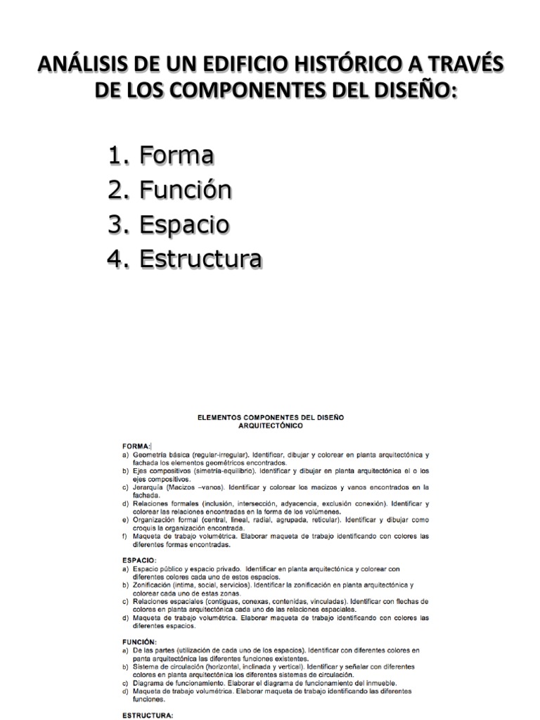 Análisis de Los Edificios. | PDF | Plantas