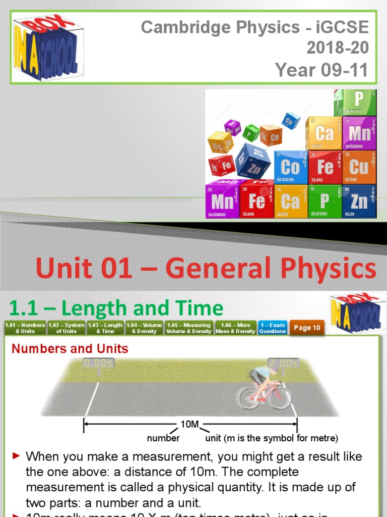 Unit 01 - Measurements and Units | PDF | Density | Weighing Scale