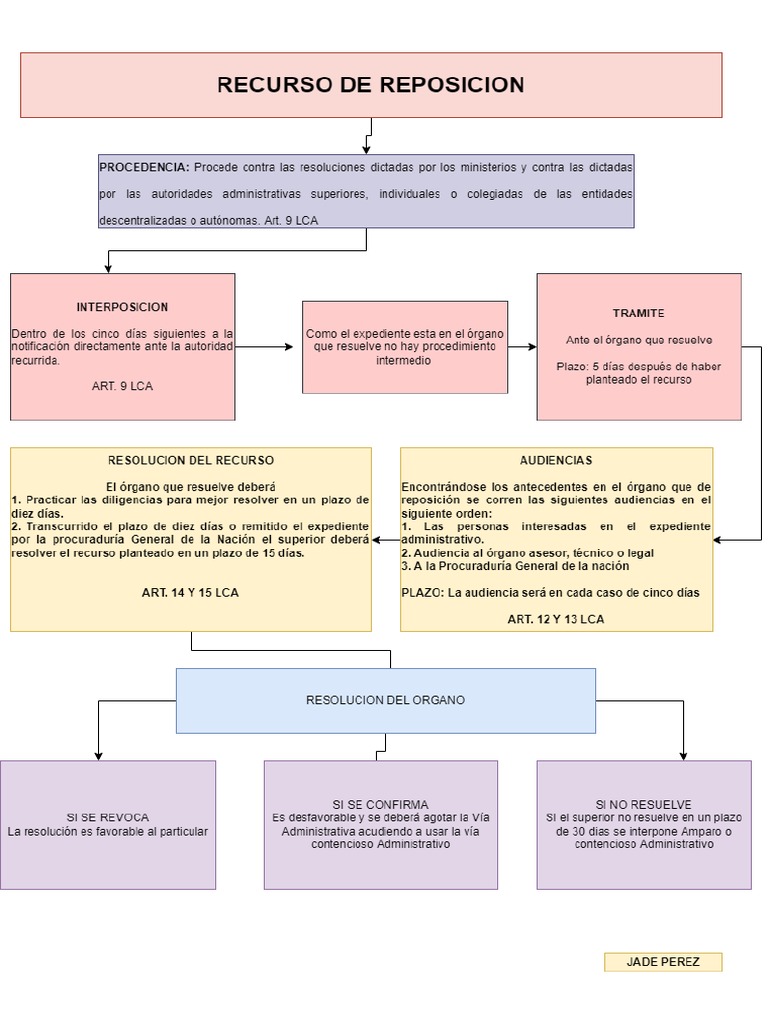 Recurso de Reposicion | PDF