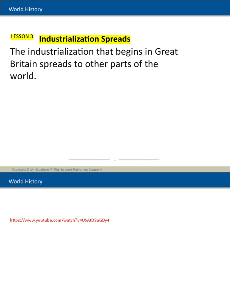 Module.25.3.industrialization Spreads | PDF | Economies | Secondary ...