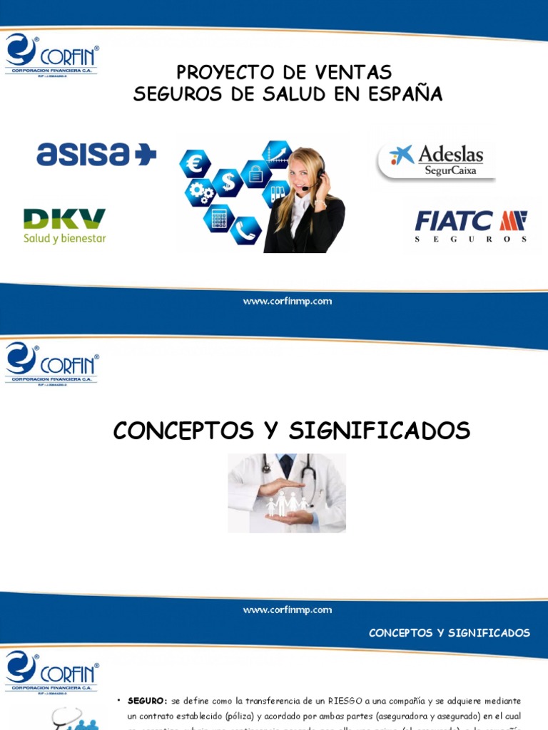 Tipos de Seguros de Salud en España | PDF | Seguro | Medicina CLINICA