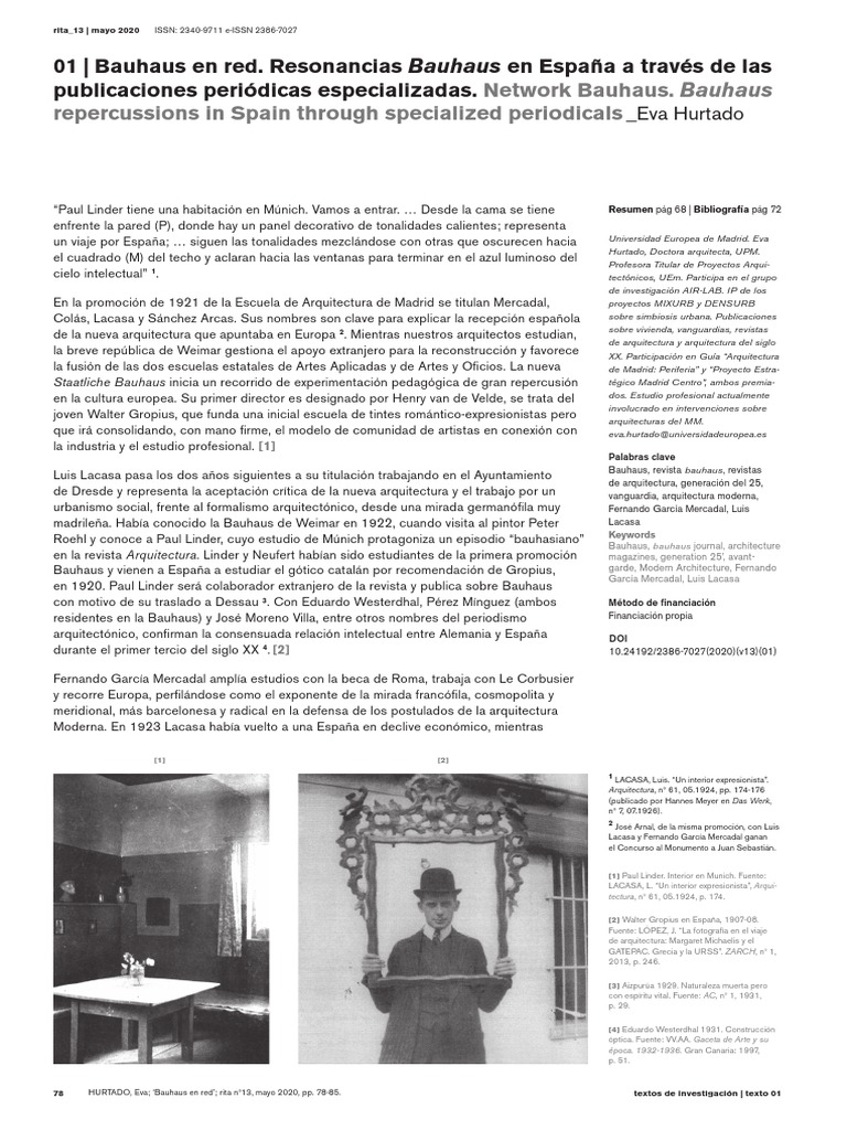 Bauhaus en RED - Eva Hurtado | PDF | Estilo