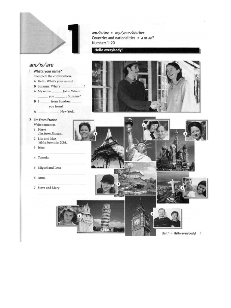 Unit 1 Workbook | PDF