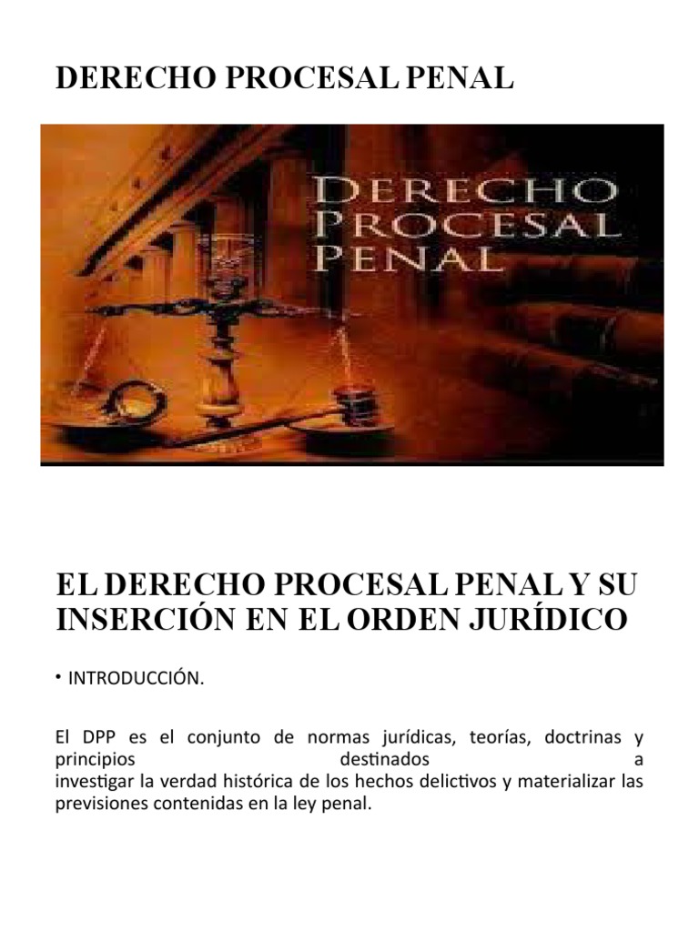 Derecho Procesal Penal Compendio | PDF | Derecho penal | Ley procesal