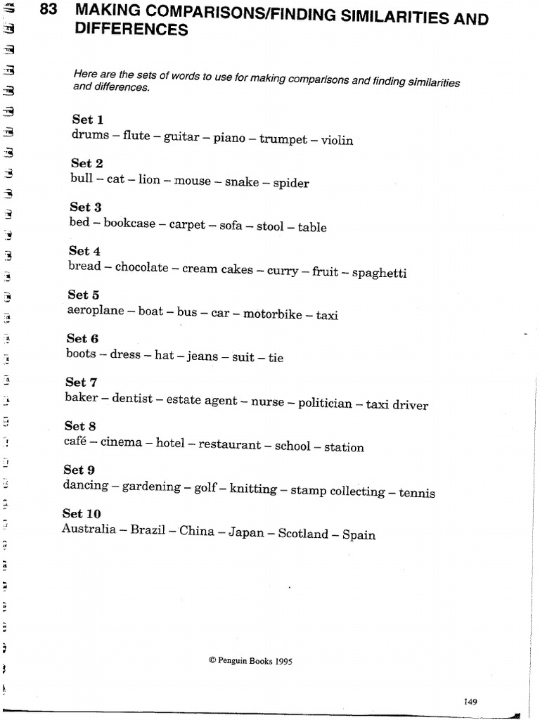 Finding Similarities and Differences - Both... And, Neither... Nor (From ''Grammar Games and ...