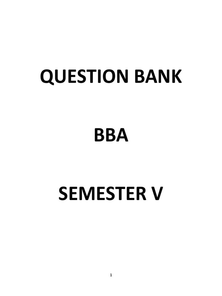 Test Bank | PDF