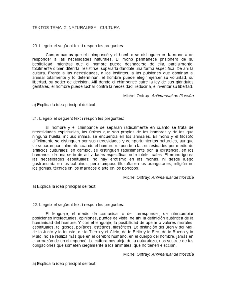 Textos Del Tema 2 | PDF | Homo Sapiens | Evolución