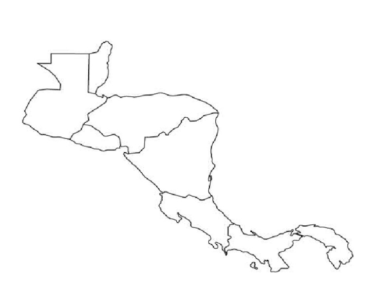 Mapa de Centroamerica | PDF