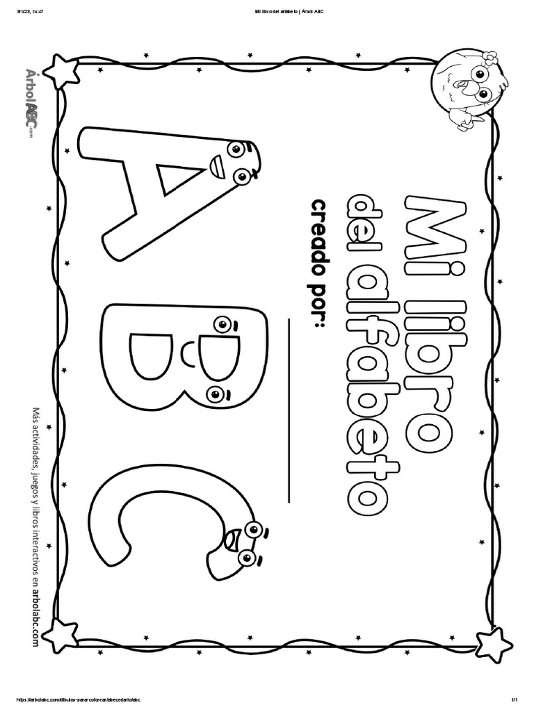 Mi Libro Del Alfabeto - Árbol ABC | PDF