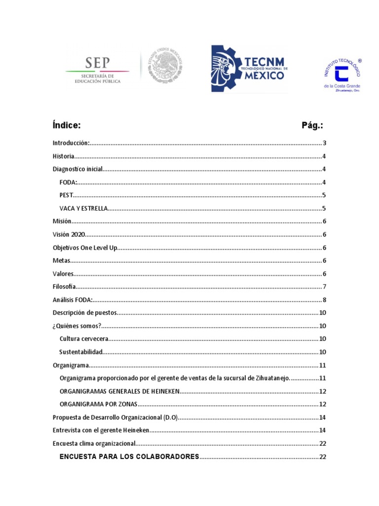 Proyecto Tecate | PDF | Economias