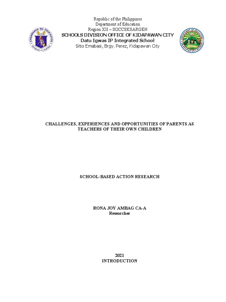 Action Research Diip Is Rona Joy Ambag CA A. Final | Download Free PDF ...