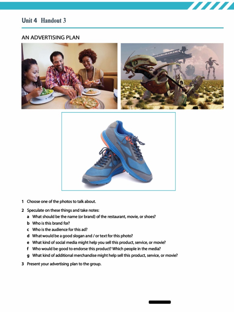 BUS 2.0 Level 4 Lesson Plan 4 Handout 3 | PDF