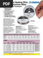 Nichrome Wire Heating Element Guide | PDF | Volt | Electrical ...