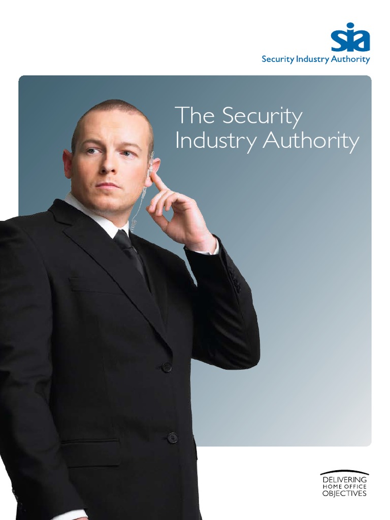 SIA About Us | PDF | Justice | Crime & Violence