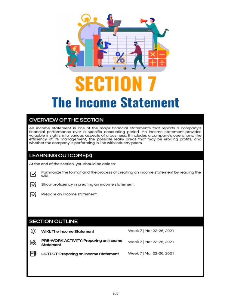 FUNDAMENTALS OF ABM 1 Section 7 | PDF | Balance Sheet | Expense