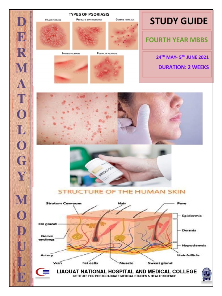 Study Guide-Dermatology 2021 | PDF | Medical School | Medicine