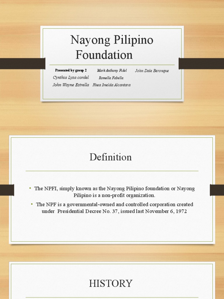 Nayong Pilipino Foundation | PDF | Social Sciences | Science