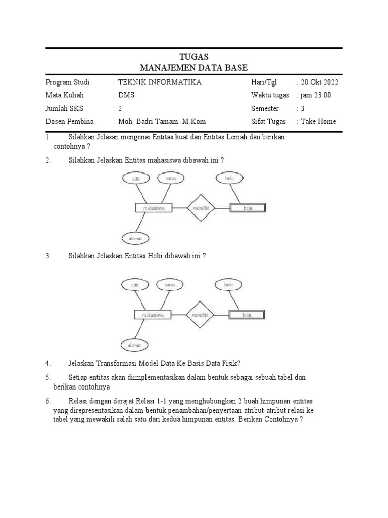 Basis Data | PDF
