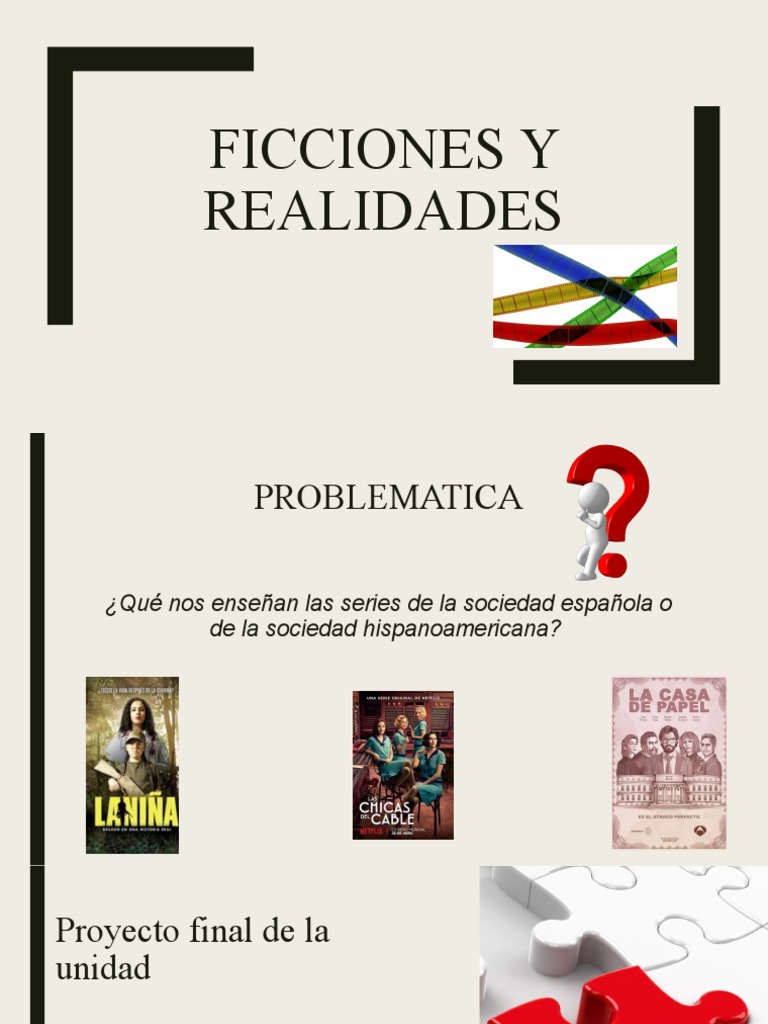 Diapo 2 Ficciones Realidades (Series) 2 | PDF