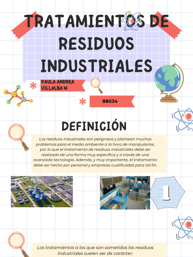 Presentación - Tratamientos de Residuos Industriales | PDF | Residuos | Gestión de residuos