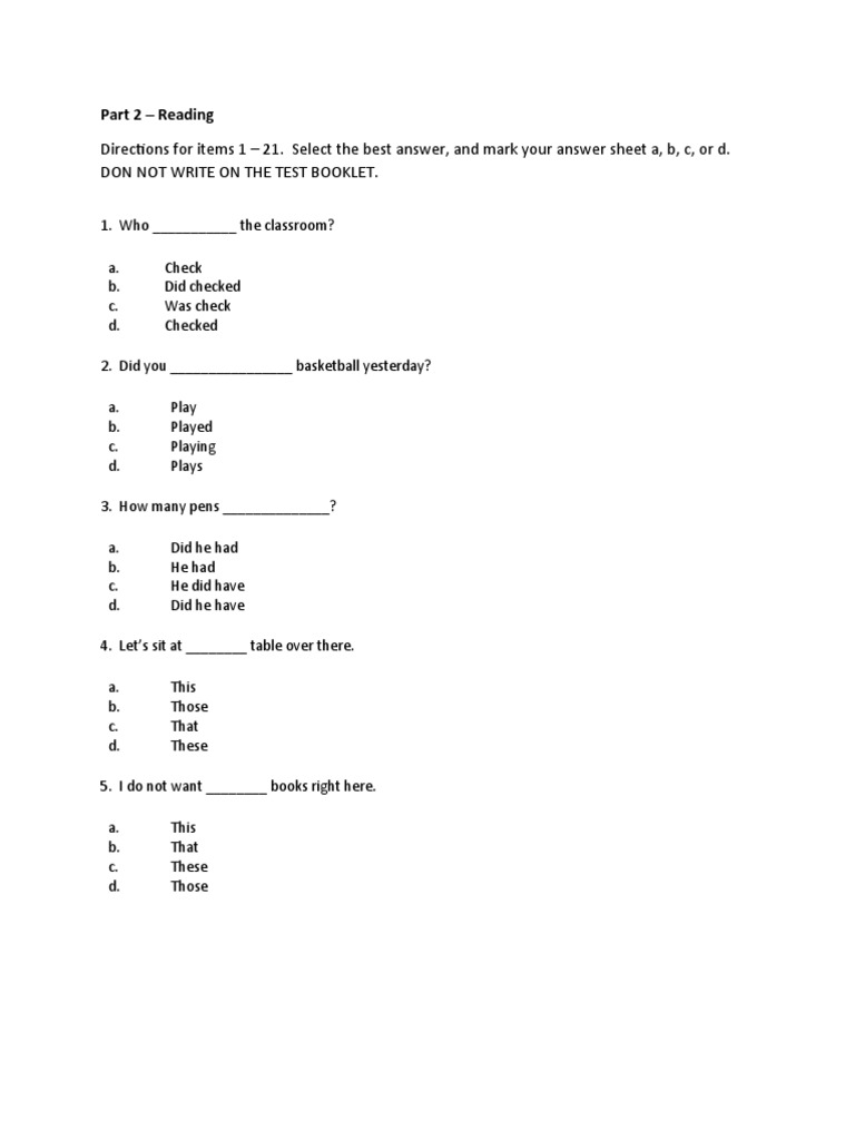 Level 4 Exam Review | PDF