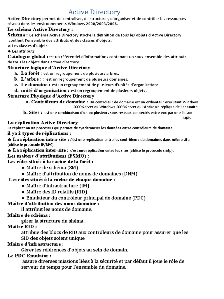 Guide Complet sur Active Directory et DNS | PDF | Système de noms de domaines | Active Directory