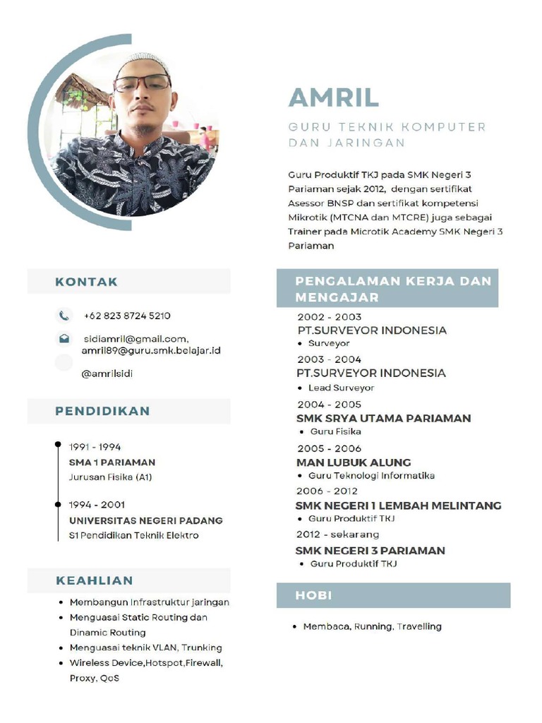 CV Amril | PDF