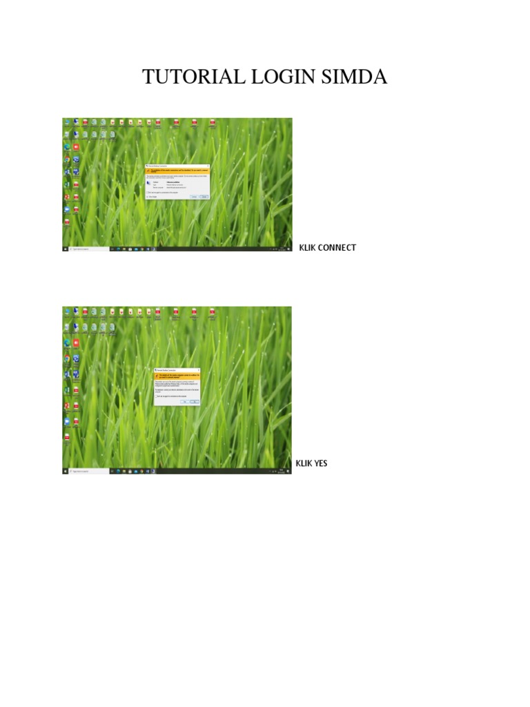 MENGAMBIL LAPORAN INVENTARIS DARI SIMDA | PDF