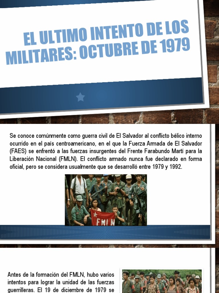 El Ultimo Intento De Los Militares Pdf
