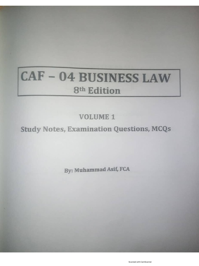 Blaw Book by Sir Asif Edition 2022 | PDF