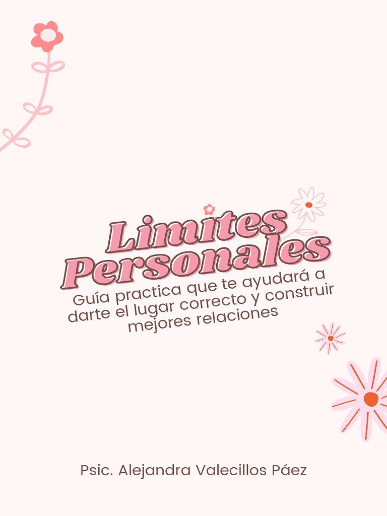 Guia Completa de Limites Personales | PDF | Violación | Estrés (biología)