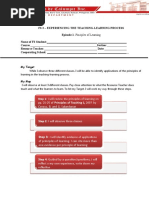 Revised Field Study 2 Episode 1-9 | PDF | Learning | Teachers