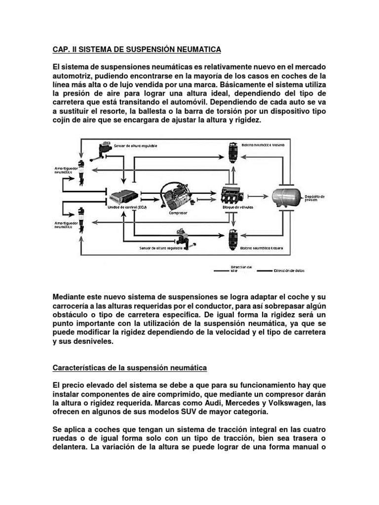 Neumatica Cap II | PDF | Coche | Vehículos