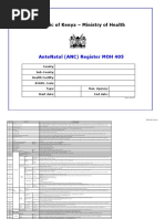 Maternity Case Record Book Guidelines | PDF | Childbirth | Pregnancy