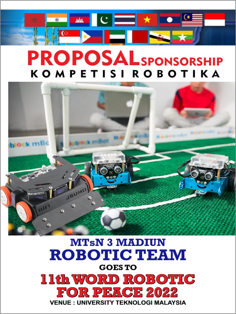 Proposal Sponsorship Event Robotika | PDF