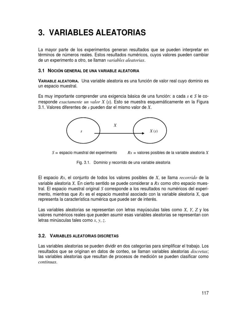 04 Variables Aleatorias | PDF | Diferencia | Variable aleatoria