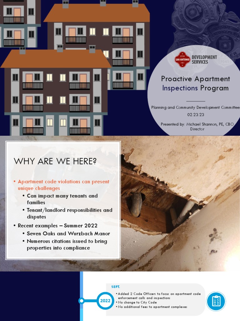 PCDC - Proactive Apartment Inspections - Status Ipad FINAL | PDF ...