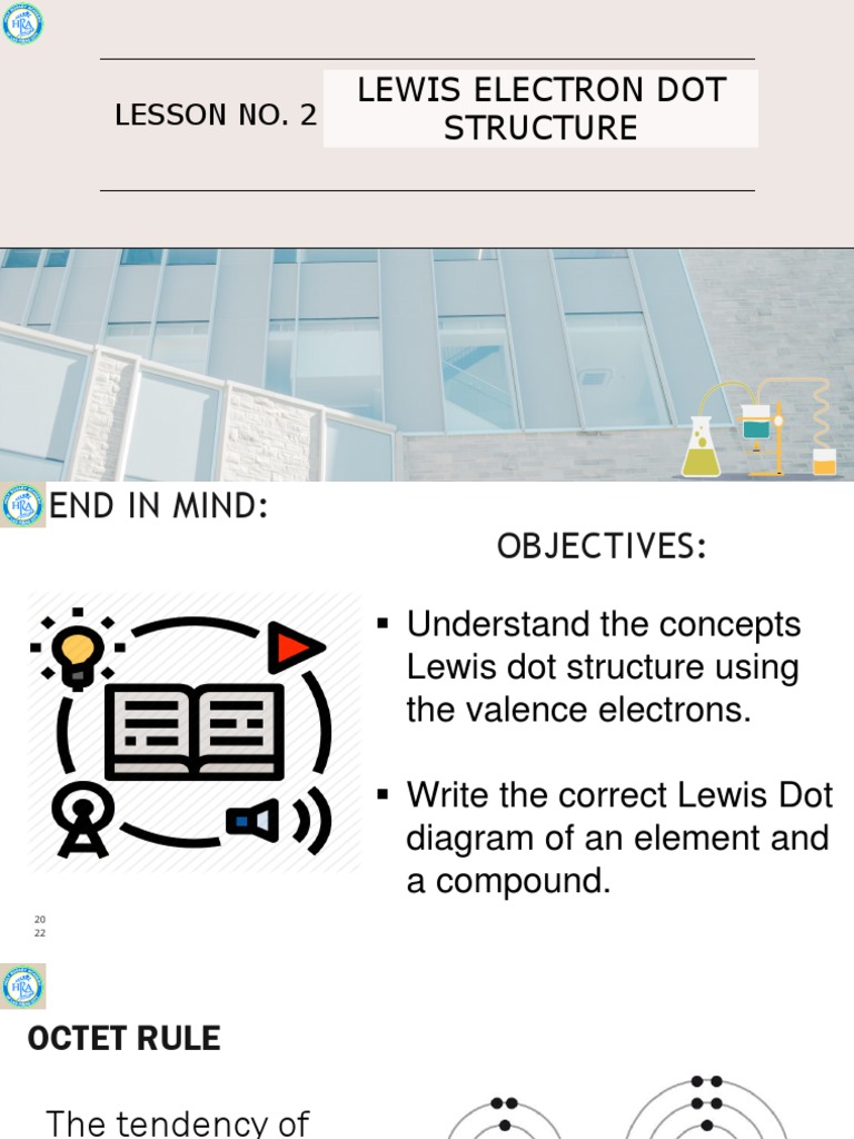 Lesson 2 Lewis Electron Dot Structure | PDF | Valence (Chemistry) | Atoms