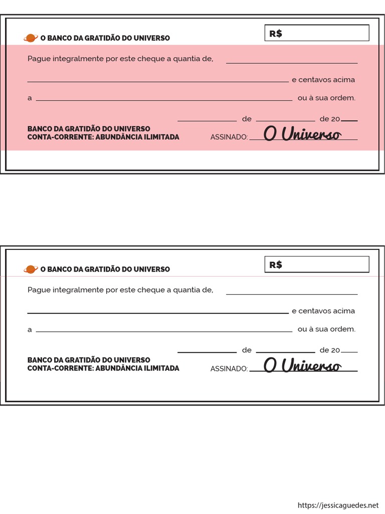 Cheque Ao Universo | PDF