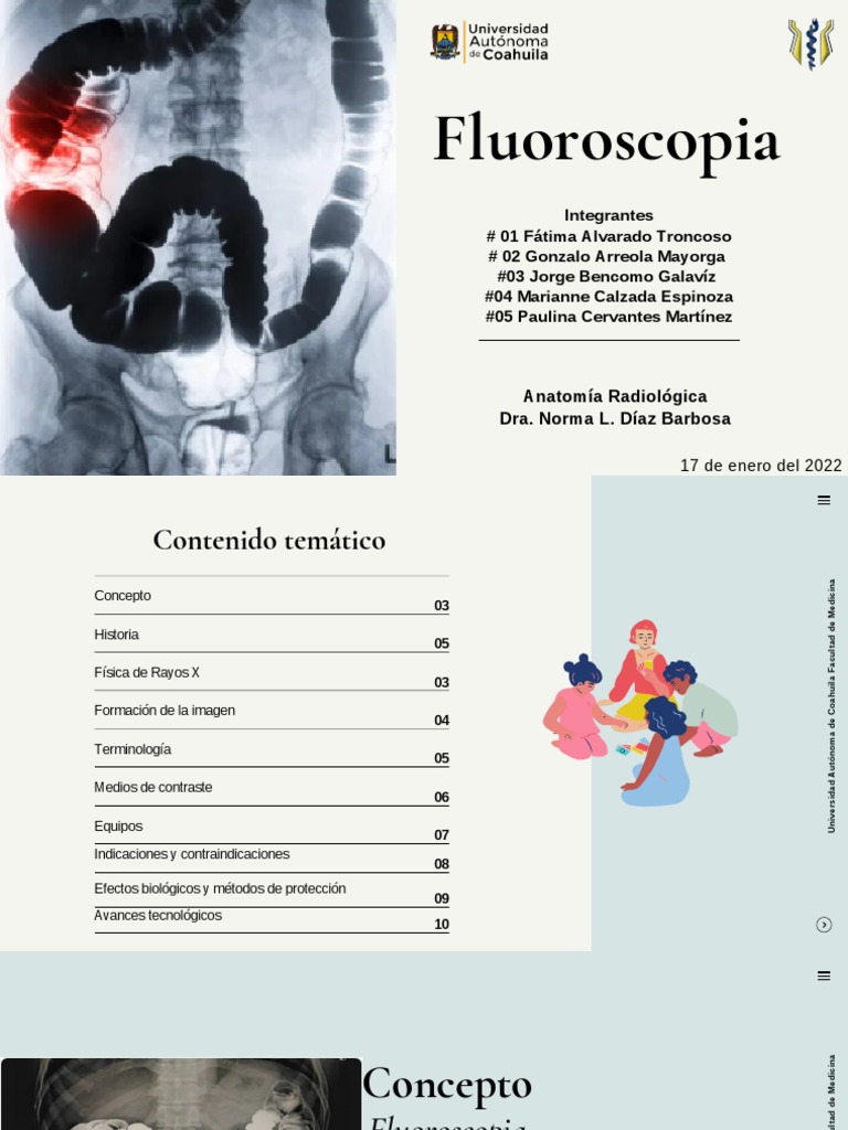 Presentación Fluoroscopia y TAC | PDF | Rayo X | Ct Scan