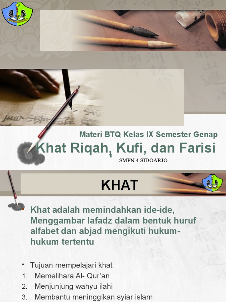 Khat | PDF | Seni & Disiplin Bahasa | Agama & Spiritualitas