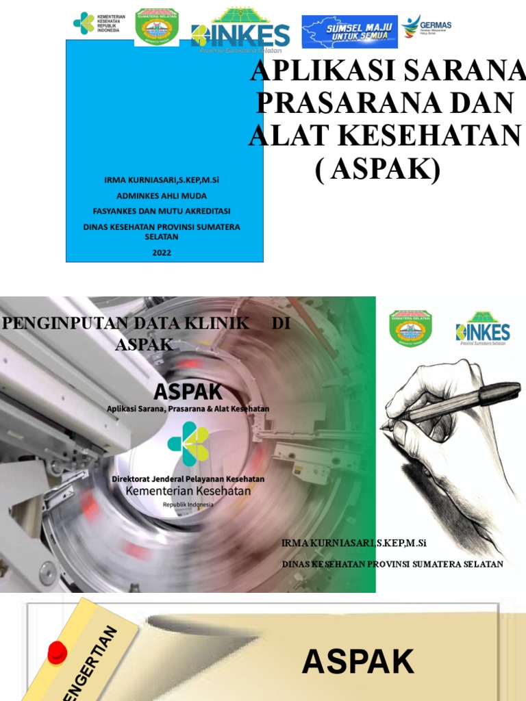 Panduan Pengisian Data ASPAK Kemenkes | PDF