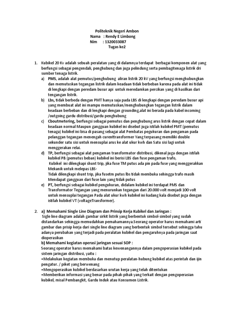 Rendy tgs2 | PDF | Sains & Matematika