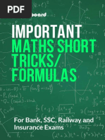 Simplification Techniques and Tricks - PDF - Bank Exams Today | PDF ...