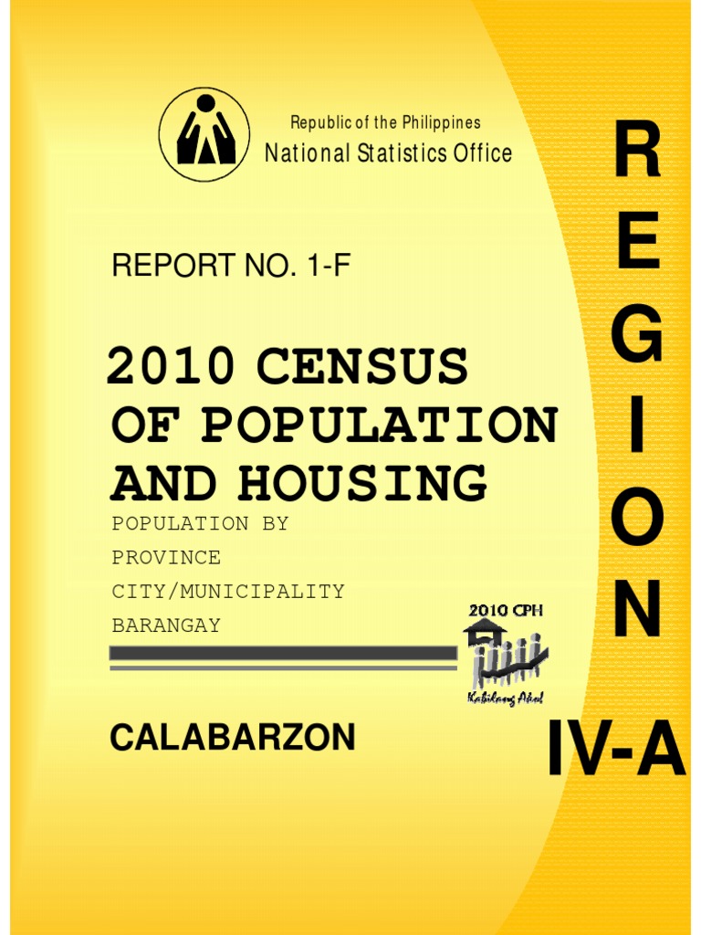 Region 4A - Report No.1 | PDF