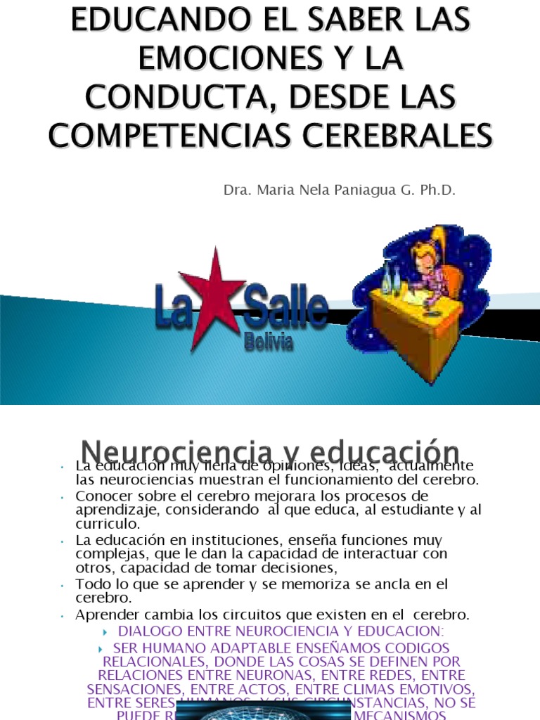 Educando La Conducta Las Emociones y El Aprendizaje Desde Las Competencias Del Cerebro | PDF ...