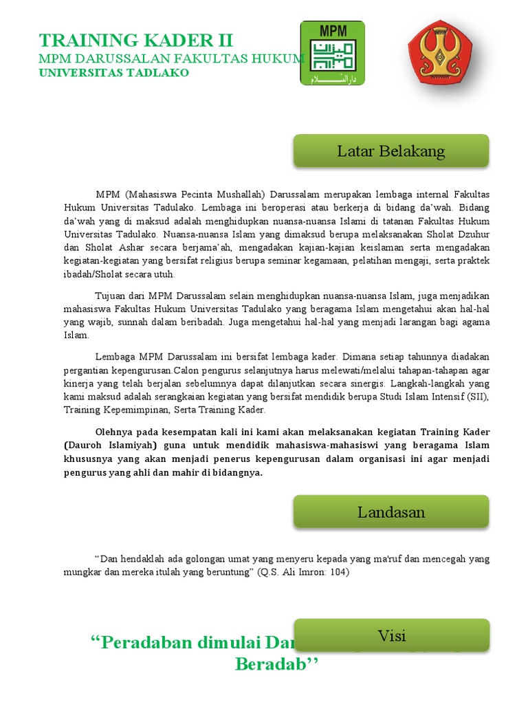 Proposal TK Ii 2020 | PDF